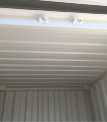 Conteneur maritime 10 pieds Standard - Blanc - CAREI CONTAINERS